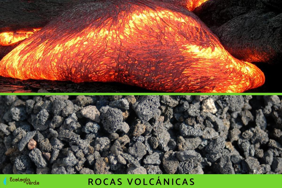 Qué le ocurre a la lava expulsada por un volcán al enfriarse
